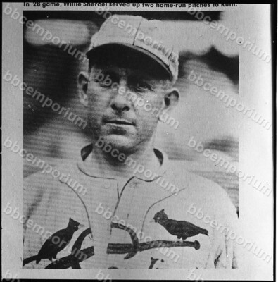 Jess Haiwes 1920 ST.L. Cards Medium Frame Negative - Jim Rowe Archive ...