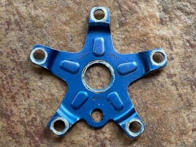 Rare 1980s Blue Ano SUGINO JAPAN 110 BCD SPIDER Old School BMX Steel ...