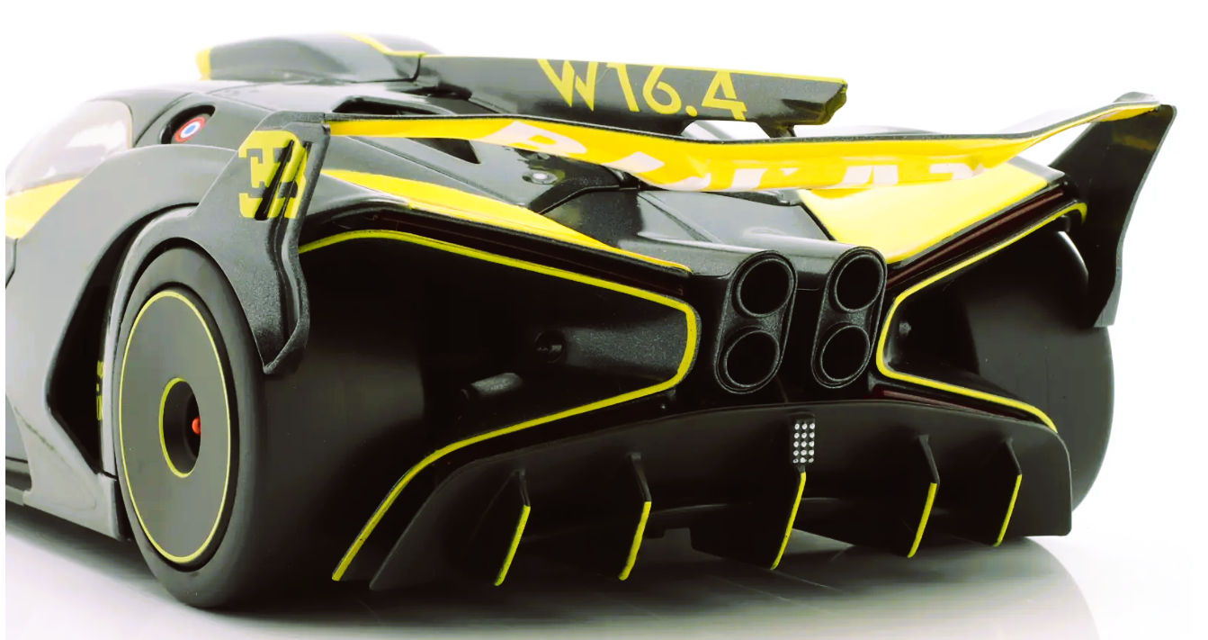 Bugatti Race Car Veyron Concept Chiron Custom Built Metal Body1:18SCALE ...
