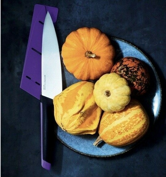 TUPPERWARE UNIVERSAL SERIES CHEF KNIFE HEAVY DUTY STAINLESS STEEL ...