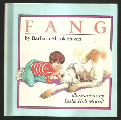 Children's Book FANG Barbara Shook Hazen HARDCOVER Big Scared Dog | eBay