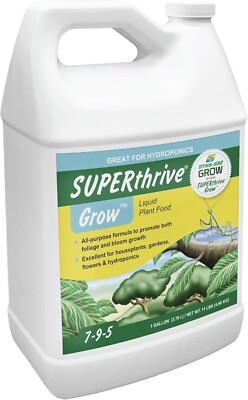 Dyna Gro Grow 7-9-5 Gallon 128 oz. Superthrive Liquid Plant Food ...