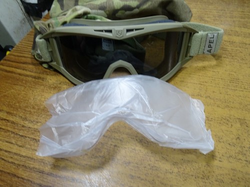 Revision Desert Locust Ballistic Goggles, Military Issue APEL Eyewear ...