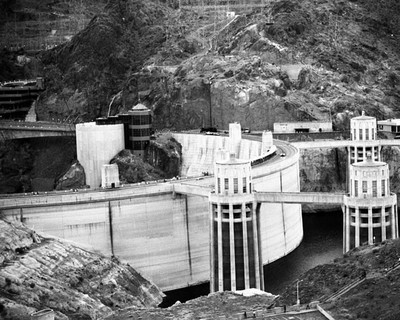 HOOVER DAM Colorado River Glossy 8x10 Photo Black Canyon Print Wall Art ...