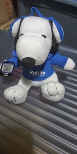 Metlife Peanuts Worldwide Snoopy With Hoodie Headphones Phone Plush Toy ...