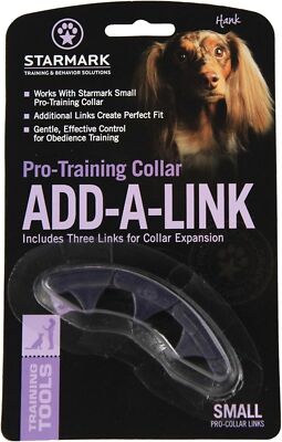 Starmark Pro-Training Dog Collar Add-A-Link Small SM156 | eBay