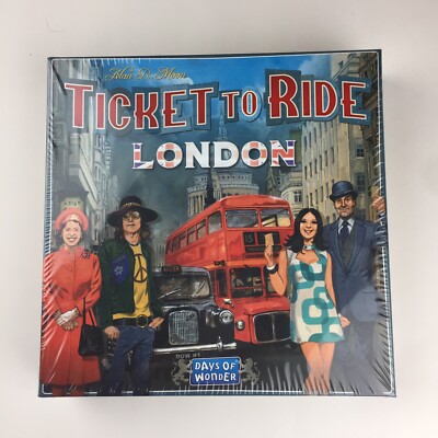 NEW Ticket To Ride: London - Days Of Wonder • Board Game • 2019 Alan R ...