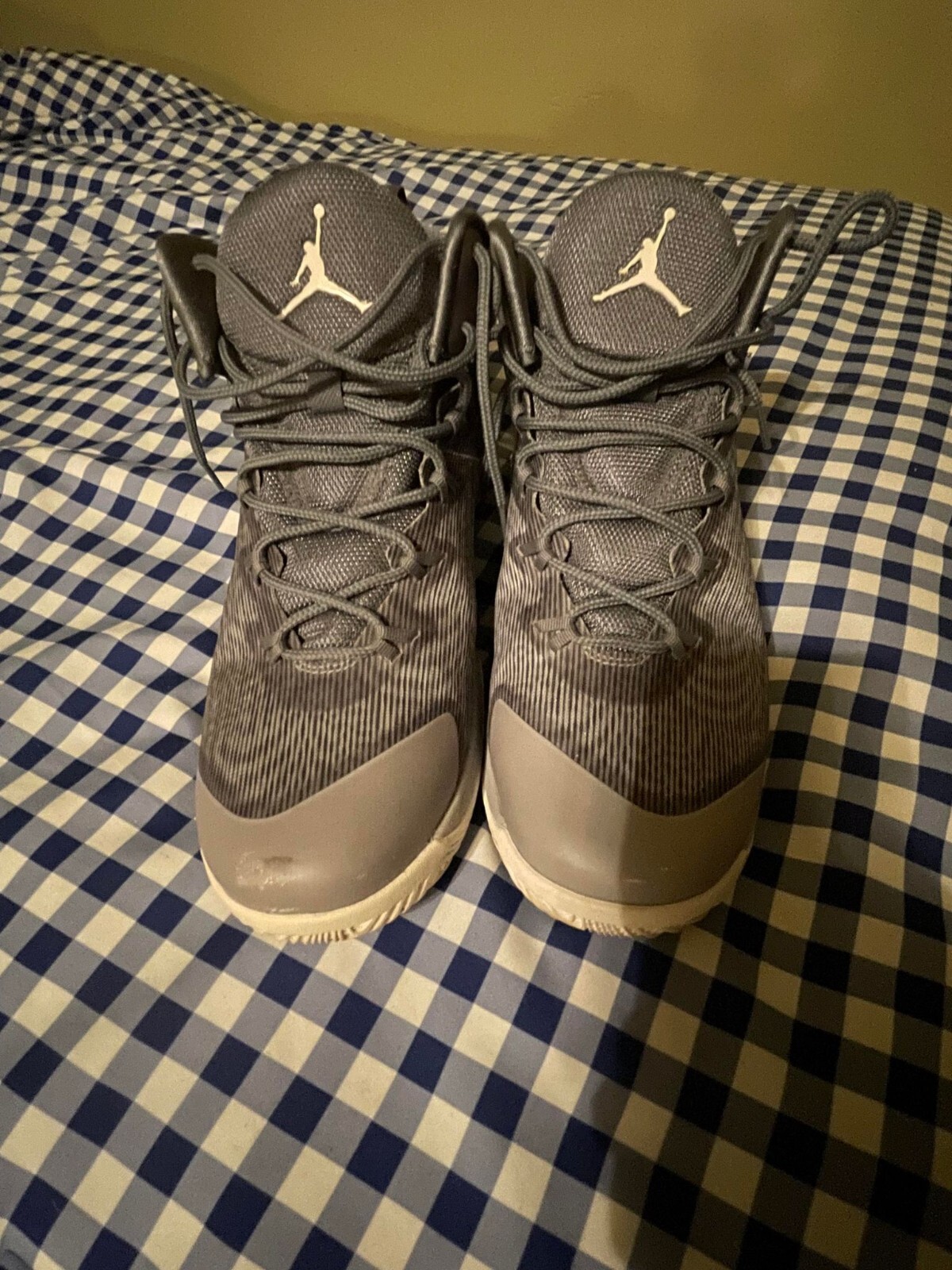 Jordan Super Fly 3 Gray Mens Basketball Shoe 684933-0… - Gem