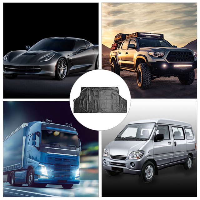 Auto Windshield Snow Sun Cover Tarp Ice Scraper Frost Removal Car Truck ...