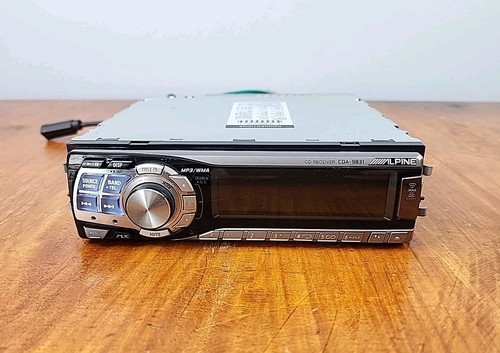 Vintage Alpine CDA-9831 Car Audio Stereo Dash CD Unit MP3 Old School | eBay
