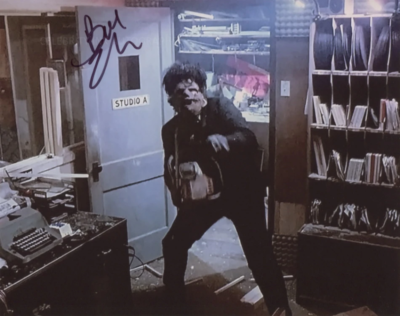 BOB ELMORE as Leatherface - Texas Chainsaw Massacre GENUINE SIGNED ...