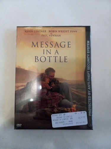 Message in a Bottle DVD, 1999 Widescreen Kevin Costner / Robin Wright ...