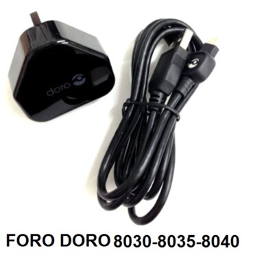 GENIUNE DORO USB CHARGER MOBILE PHONE CHARGER FOR 8030-8035-8040 | eBay UK