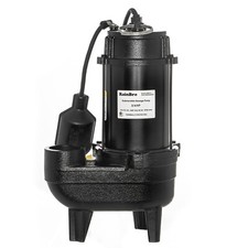 Myers Waterace 3/4 HP Cast Iron Professional Series Sewage Pump R7w ...