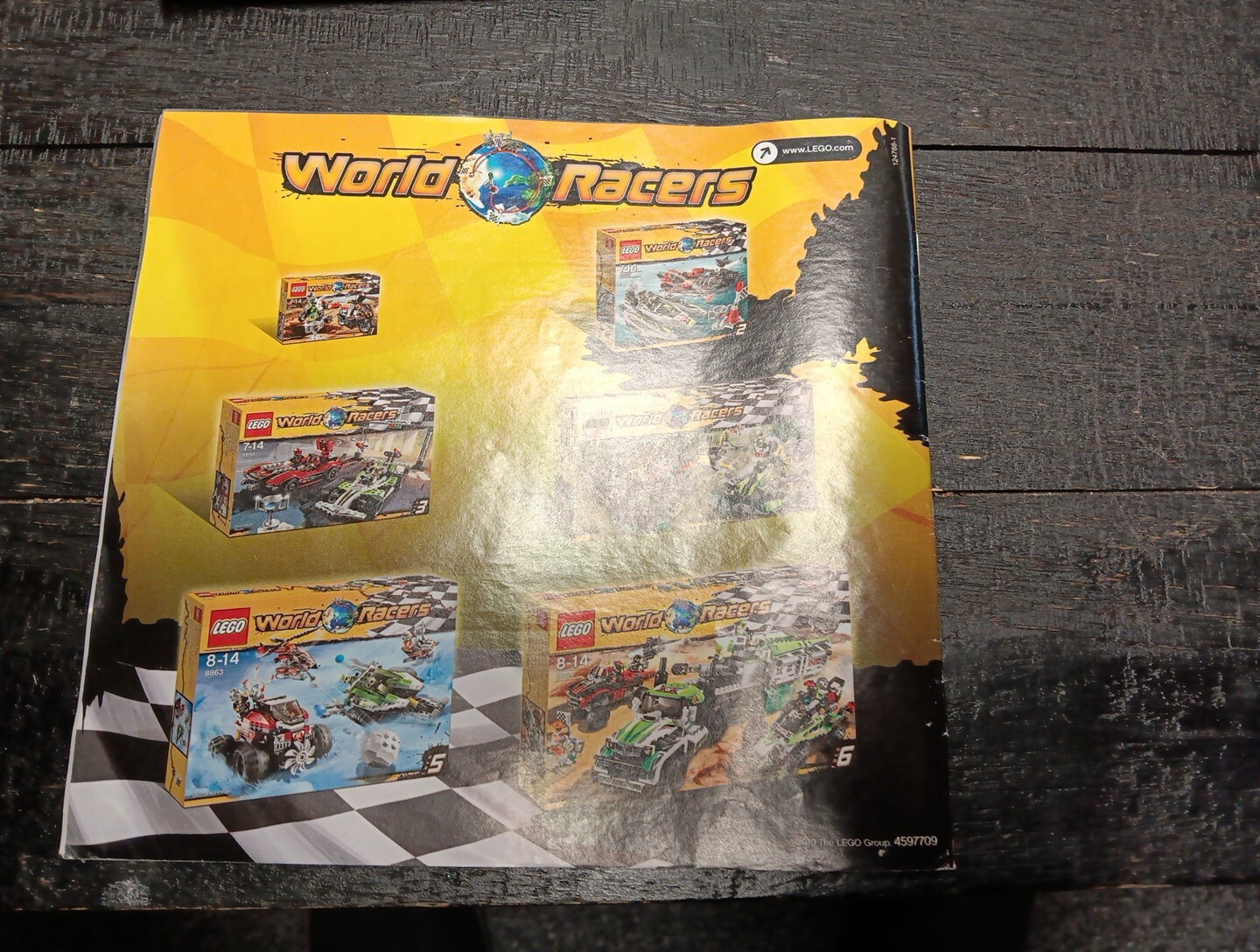 LEGO World Racer 8899 World Racers - Manual Only | eBay