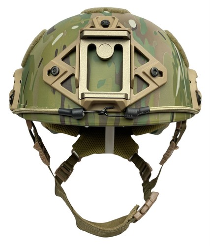 AOR2 BLK Super High Cut NIJ IIIA Maritime Ops Combat Ballistic Helmet ...