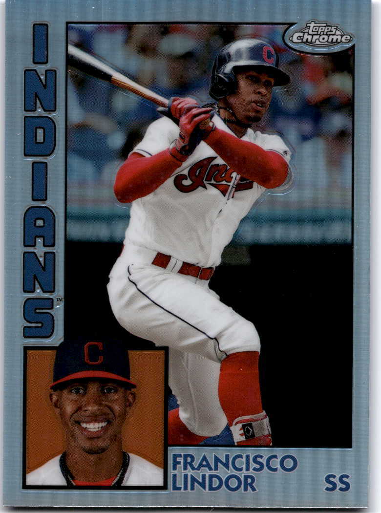 2019 Topps Chrome 1984 Topps Baseball Francisco Lindor 84TC-16 | eBay