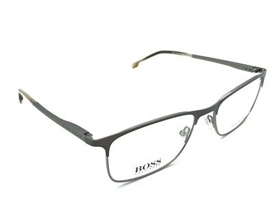 Hugo Boss BOSS 1186 1OT Brown Rectangular Metal Eyeglasses Frames 56-18 ...