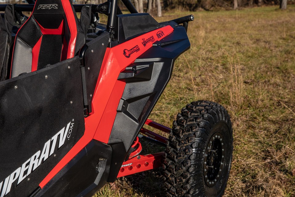 SuperATV Fender Flares for Polaris RZR XP Turbo S (2018+) - Front and ...