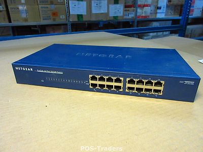 NETGEAR JFS516 Netgear Prosafe 16x Port 10/100 RJ-45 switch di rete ...