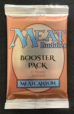 MeatCanyon Meat Buddies First Edition Horror Trading Cards Booster Pack | eBay