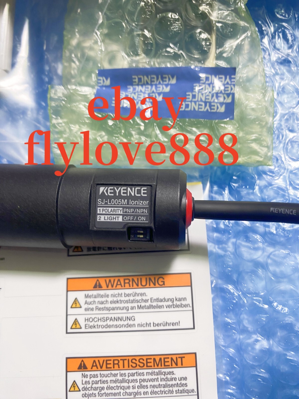 KEYENCE SJ-L005M Electrostatic eliminator DHL for sale online | eBay