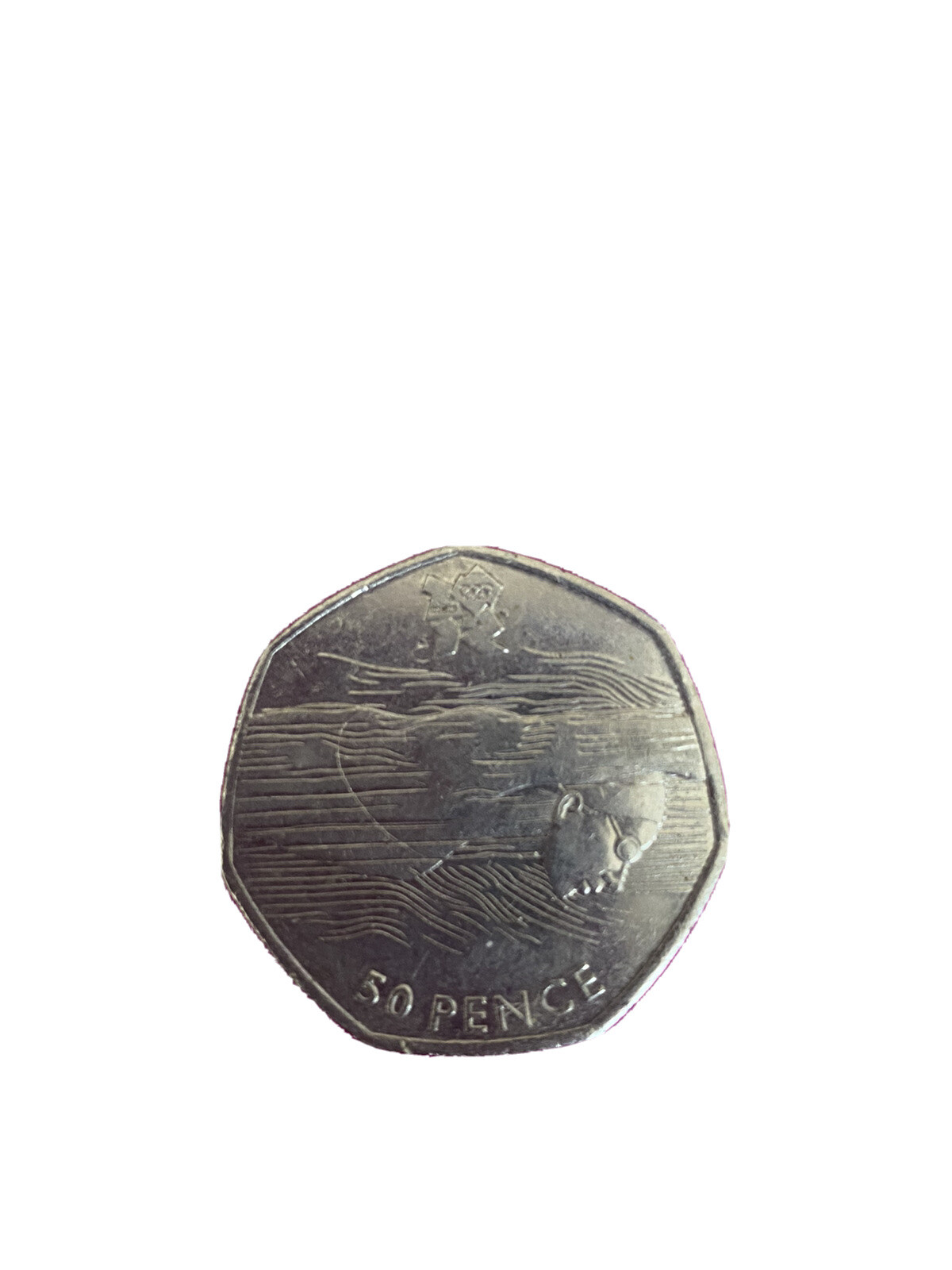 VERY RARE 50p OLYMPIC SWIMMING COIN | eBay