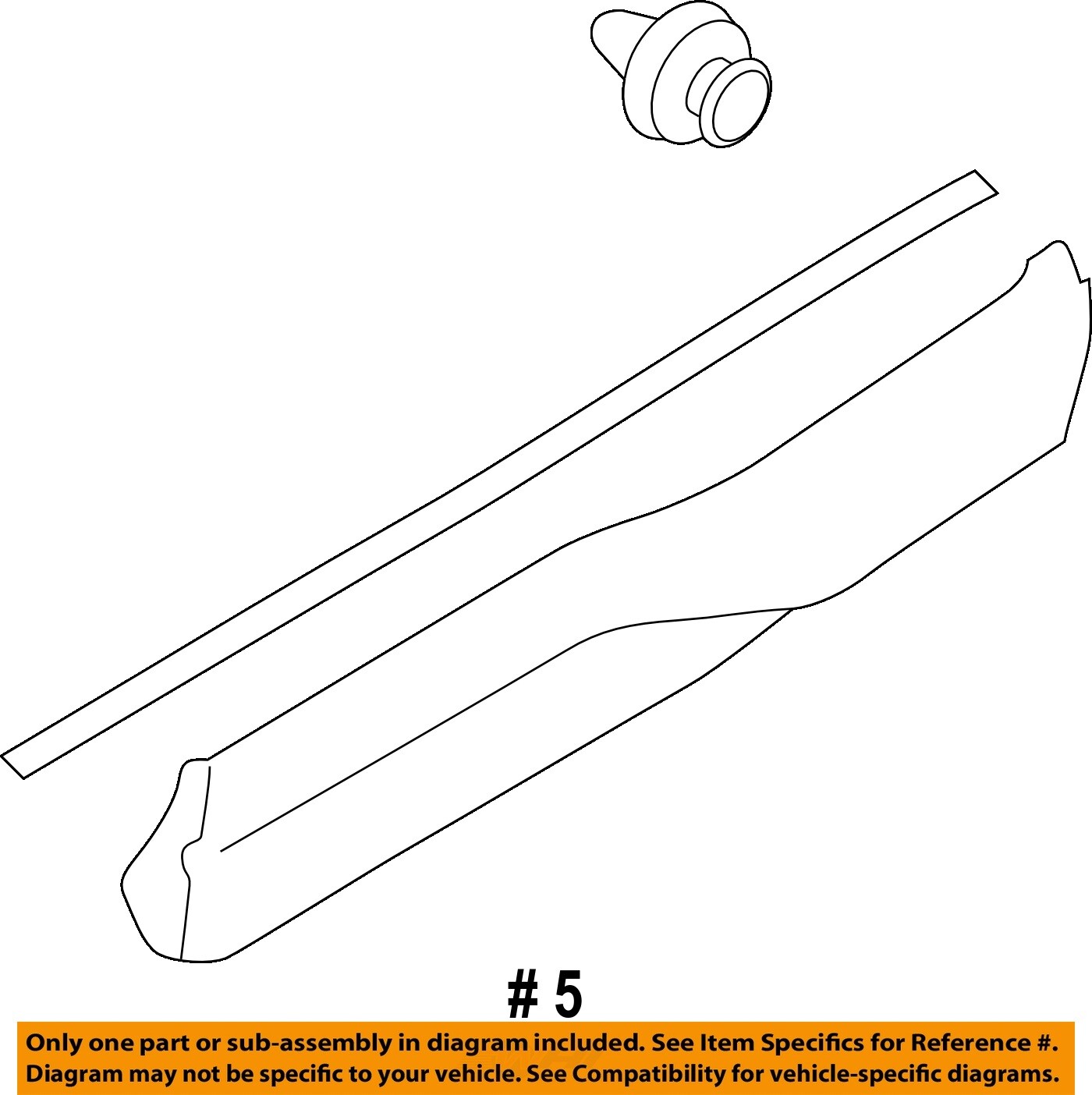 2019 Subaru Forester 2.5l Passenger Lower Door Garnish 91112SJ380 for ...