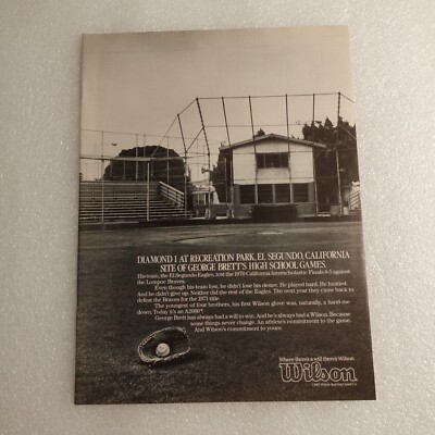 Vintage Print Ad Wilson Sports Illustrated Mar 2, 1987 | eBay