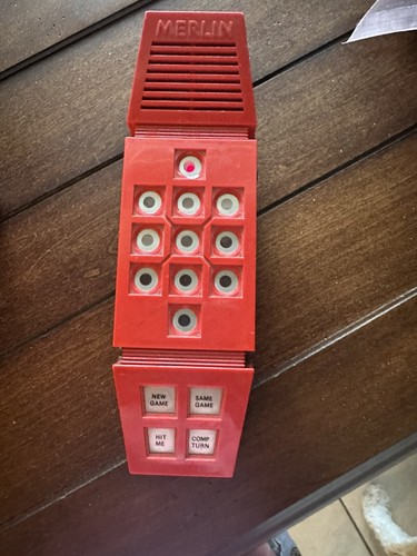 Merlin Electronic Wizard 1978 Parker Brothers Vintage Hand Held Game | eBay