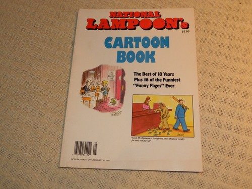 National Lampoon's Cartoon Book February 1989 | eBay