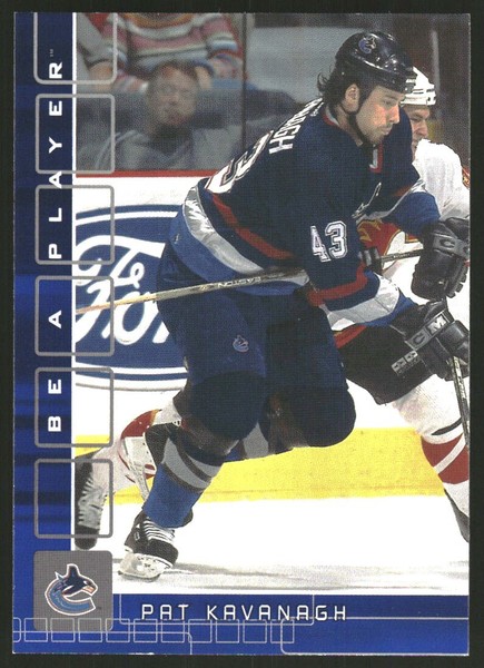 2001-02 In the Game Be A Player Memorabilia - Sapphire #332 Pat ...