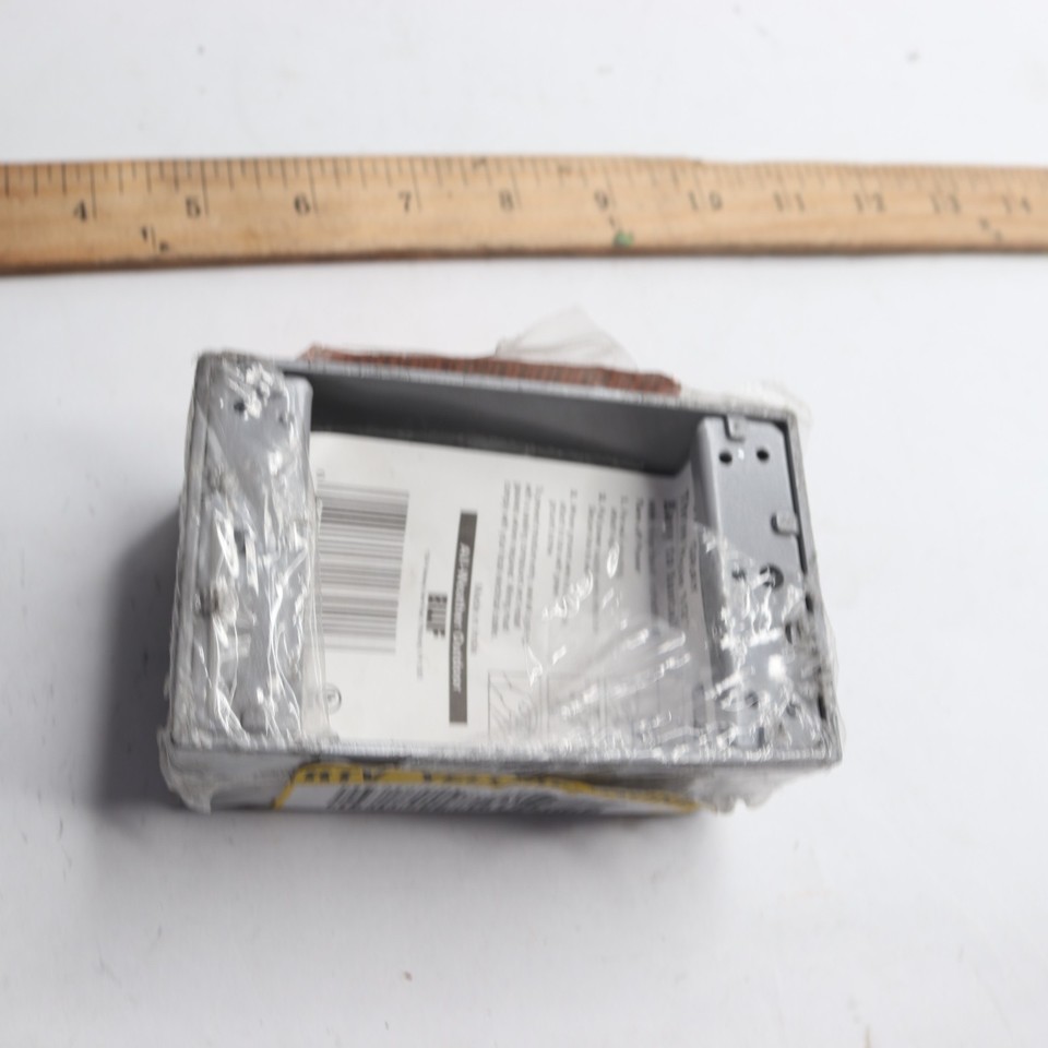 BWF Weatherproof Electrical Outlet Box 1-Gang 120V 1/2" Holes B-5V ...