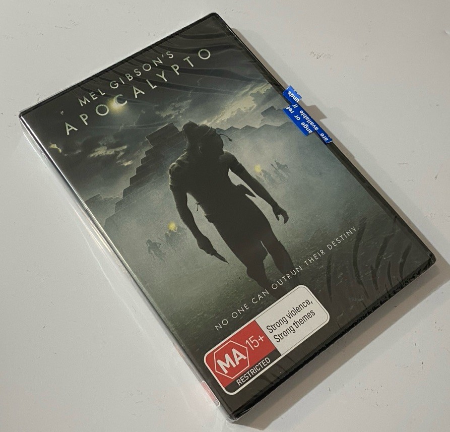Apocalypto By Mel Gibson DVD Movie Film Action Adventure Region 4 PAL ...