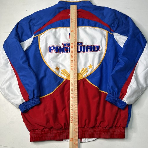 A4162 Manny Pacquiao Accel Team MP Promotions Boxing Zip Up Jacket Size ...