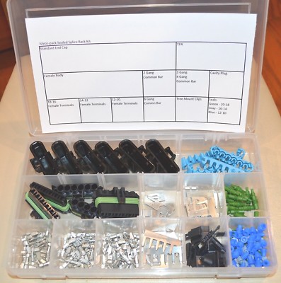 DELPHI METRI-PACK 280 KIT SEALED SPLICE PACK STARTER KIT 231 PCS | eBay