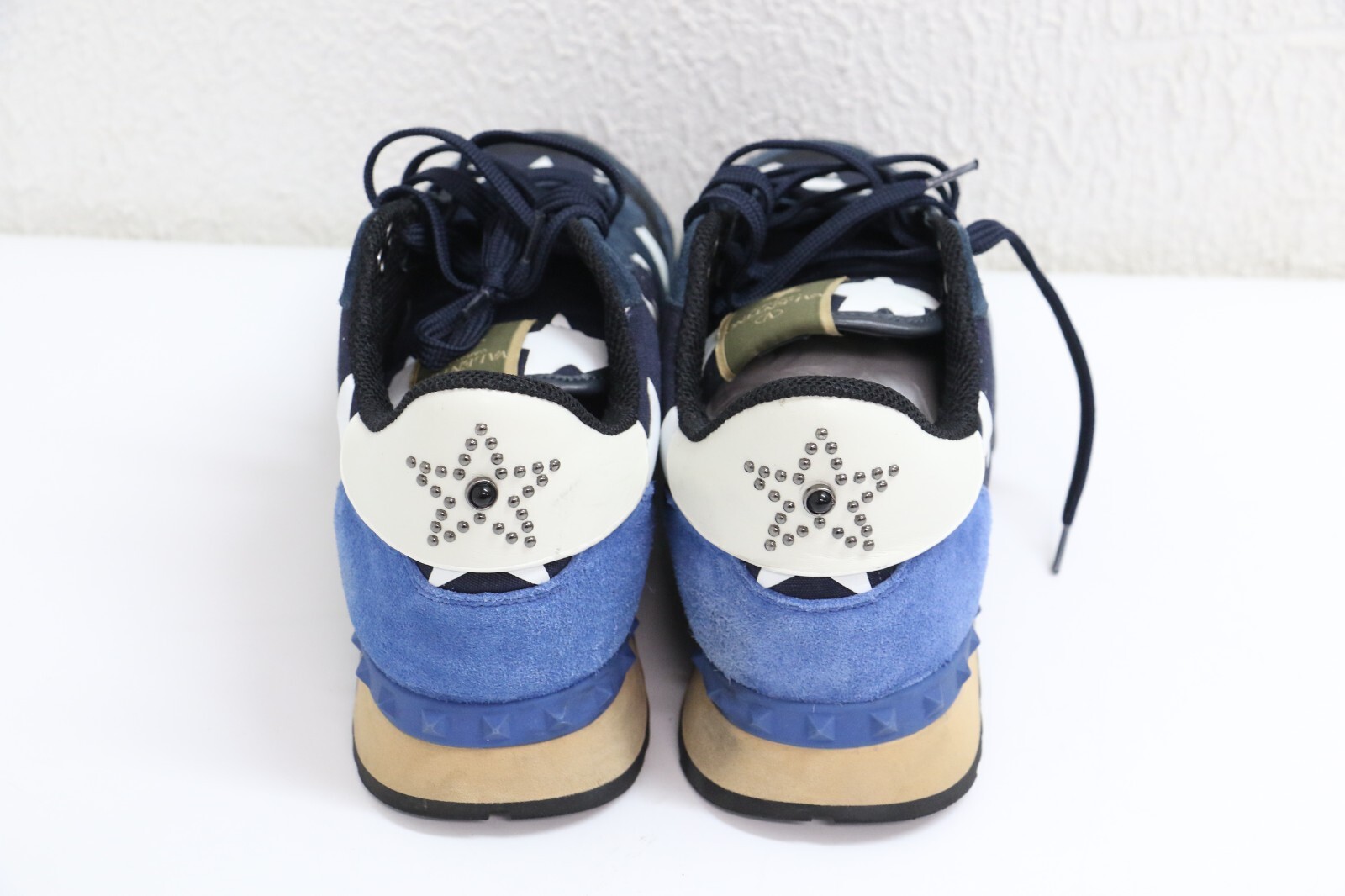 Valentino Rock Runner Blue Stars Men's Trainers Size … - Gem