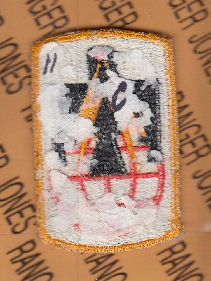 US Army 11th Signal Brigade 3" uniform patch c/e C | eBay