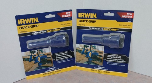 Lot of 2 Irwin Quick Grip Edge Clamp For Medium Duty Clamps 1964755 | eBay