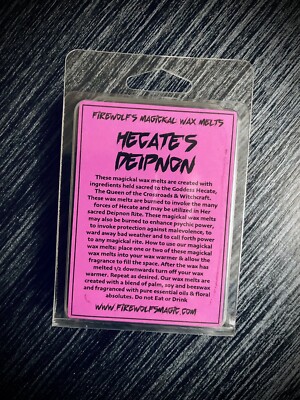 Hecate’s Deipnon Magick Wax Melts, Handmade, Organic, Witchcraft, Wicca ...