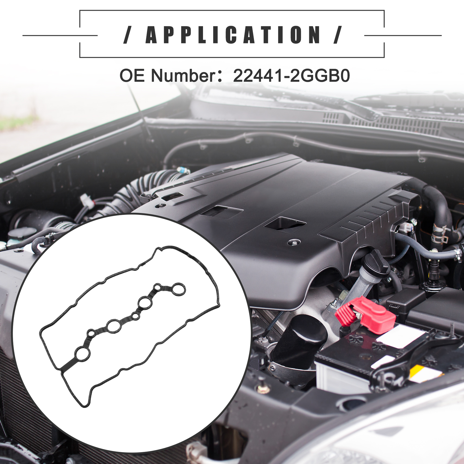 Valve Cover Gasket Seal for Hyundai Sonata Santa Fe 2.0L 2.4L 19-20 ...