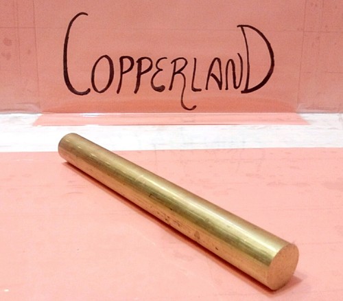 C360 brass .75" round rod stock 12" long lathe machinist new solid bar ...