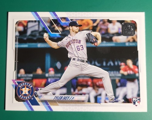 2021 Topps Update US274 Tyler Ivey Houston Astros Rookie Baseball Card ...