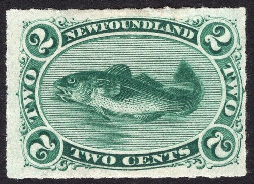 NEWFOUNDLAND-1876-79 2c Bluish Green. A mounted mint example Sg 41 | eBay