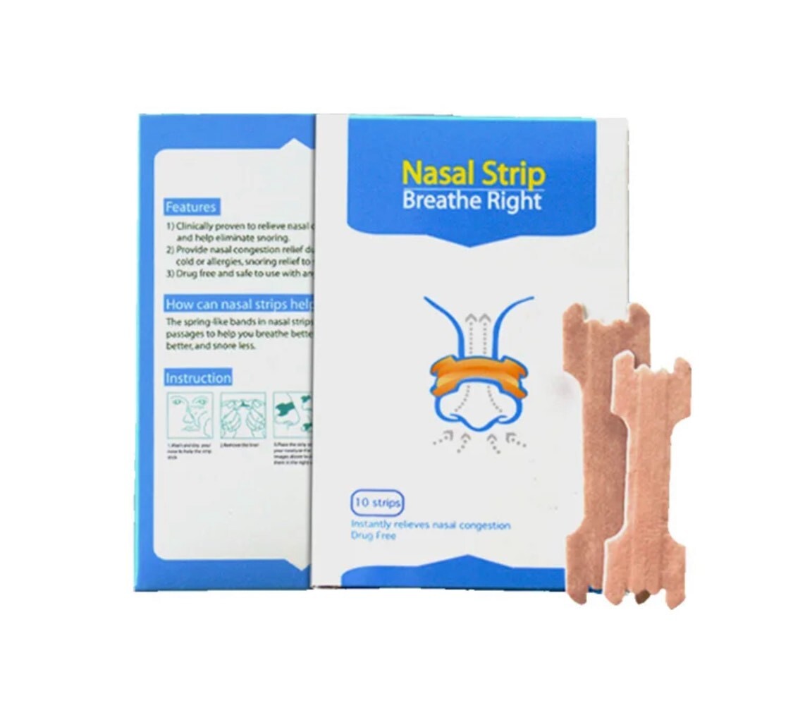 2-200 Nasenpflaster Nasenstrips Better Breath Besser Atmen Braun ...