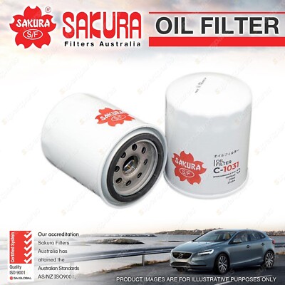 Sakura Oil Filter for Mitsubishi L200 Express 1600 Saturn 2000 Astro ...