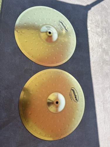 PULSE 14" MEDIUM HIHAT TOP & BOTTOM CYMBALS / MADE IN GERMANY | eBay