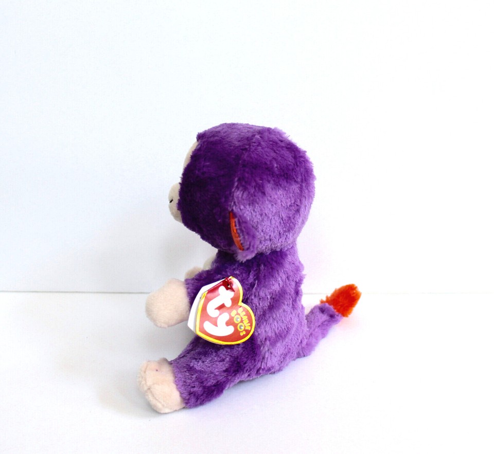 Ty The Beanie Boo's Collection Grapes The Purple Monkey 6" | eBay