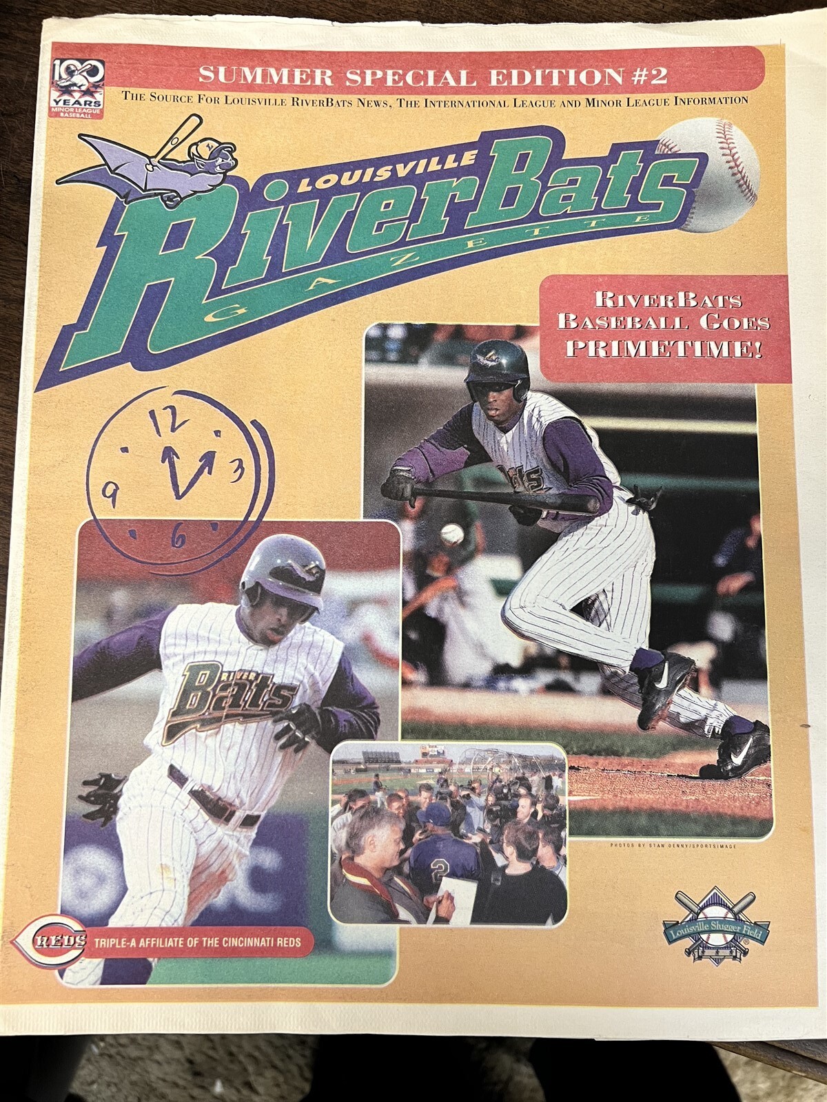 2001 Louisville River Bats Summer Special Edition #2 Dion Sanders | eBay