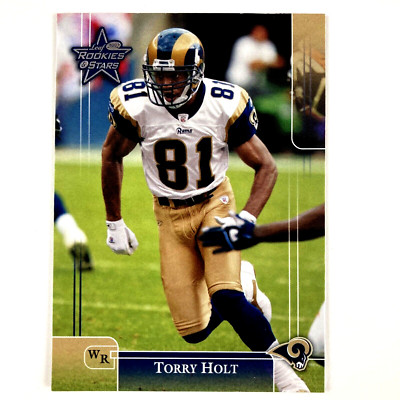Torry Holt 2002 Leaf Rookies & Stars Card #89 NFL St. Louis Rams | eBay